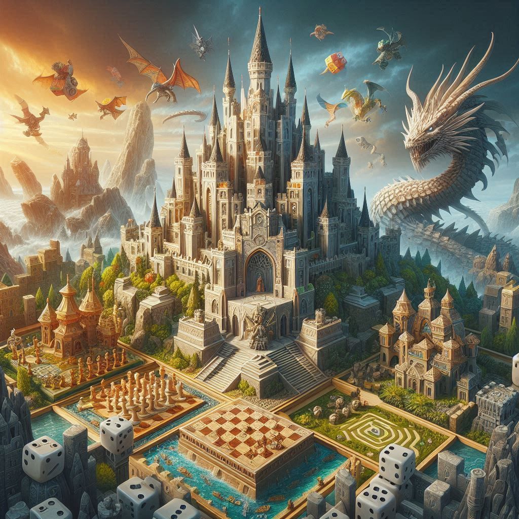 Board Game World - AI Generated Artwork - NightCafe Creator