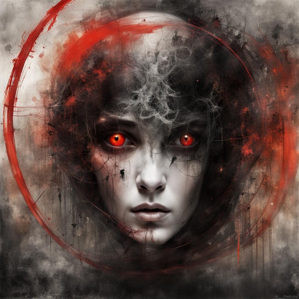 Red eye vision - AI Generated Artwork - NightCafe Creator