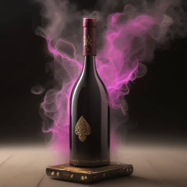 Mystery wine - AI Generated Artwork - NightCafe Creator