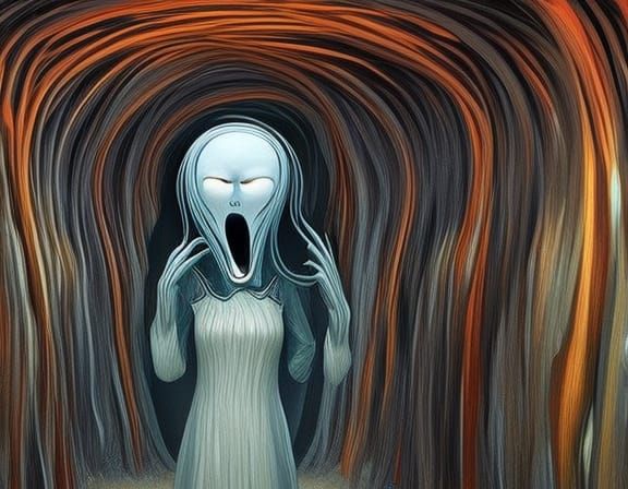 The Scream - AI Generated Artwork - NightCafe Creator