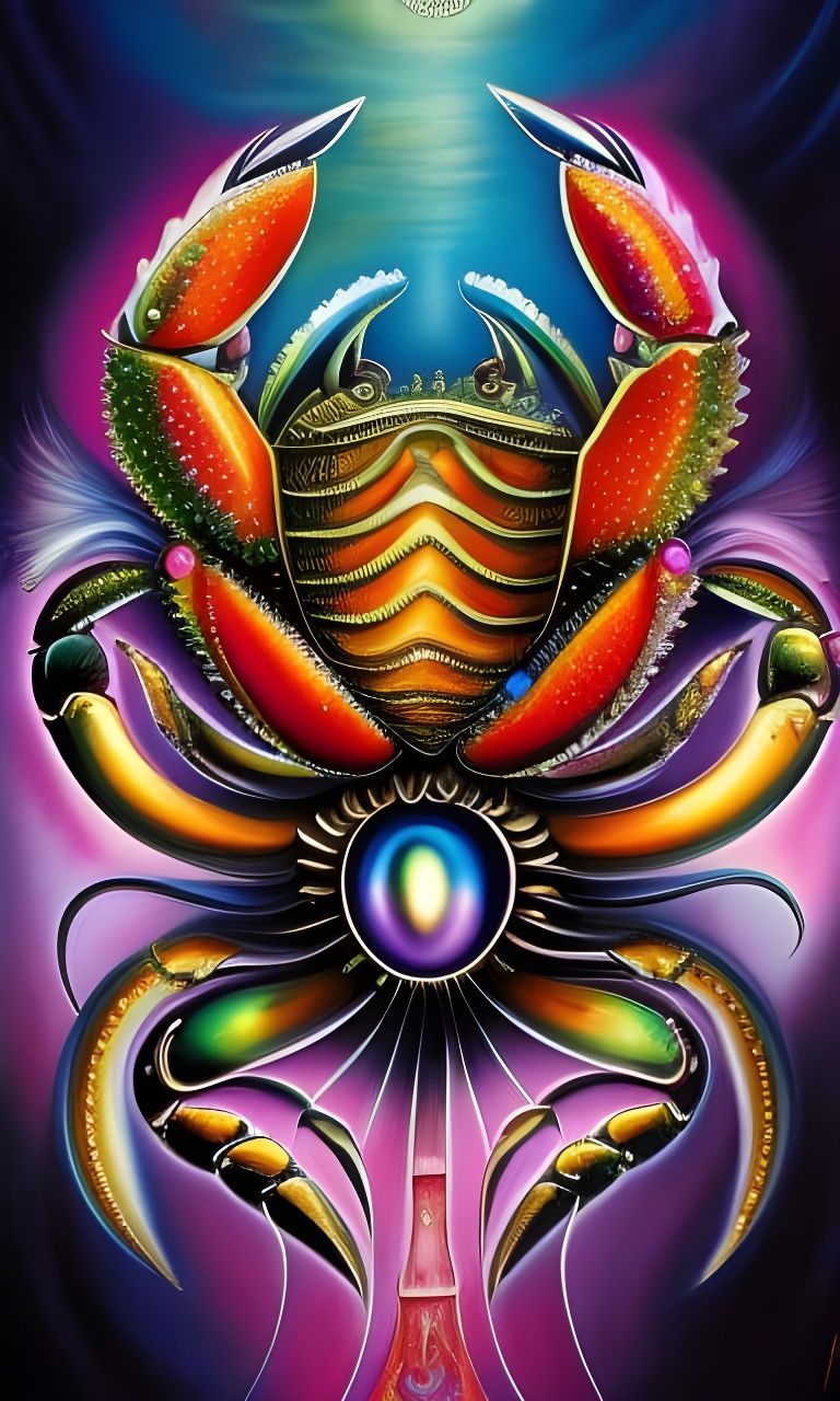 🦀 - AI Generated Artwork - NightCafe Creator