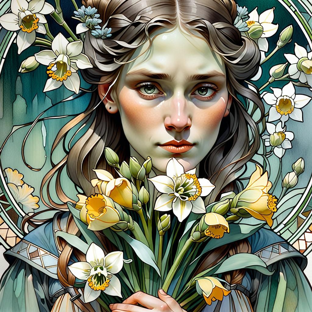 Jonquils - AI Generated Artwork - NightCafe Creator