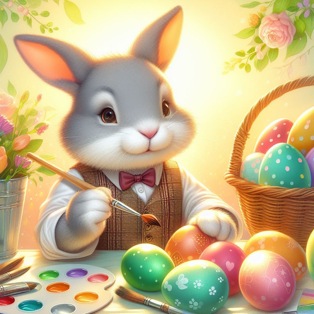 Hoppy Easter - AI Generated Artwork - NightCafe Creator