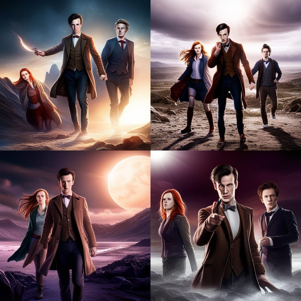 #drwho #doctorwho - 11th Doctor, Amy Pond, Rory Williams - A Good Man ...