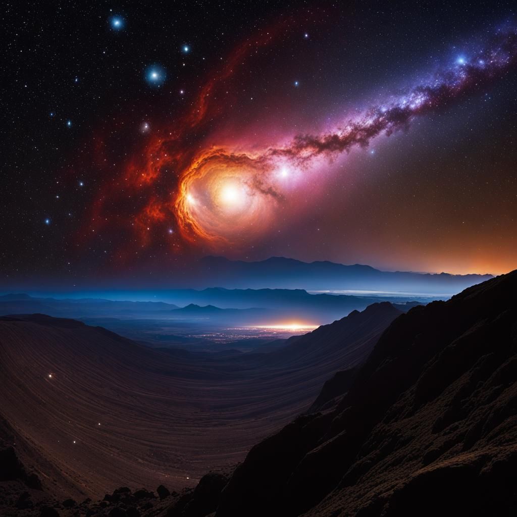 Nebula.... - AI Generated Artwork - NightCafe Creator