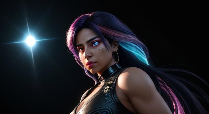 Lady Ariela Bon'fi - AI Generated Artwork - NightCafe Creator