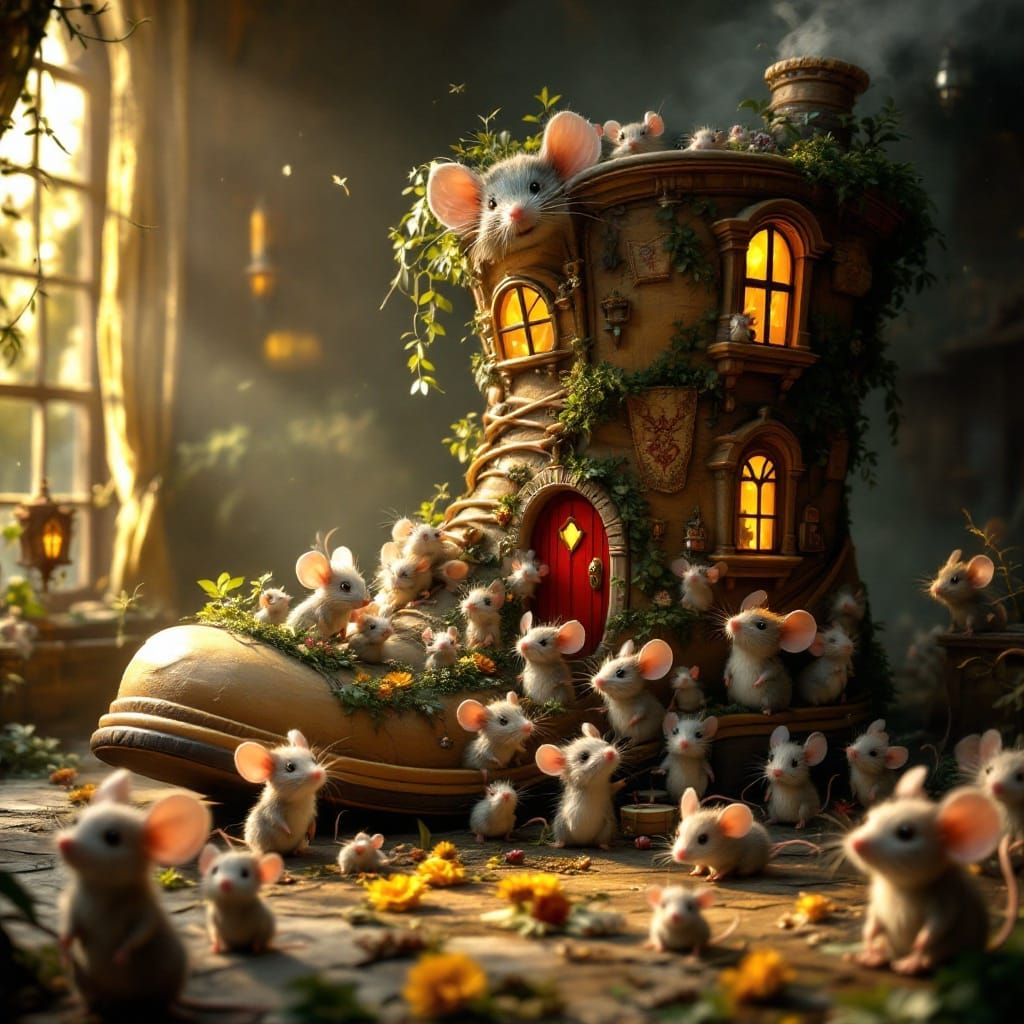 The Mice Who Lived in a Shoe - The Mice Who Lived in a Shoe