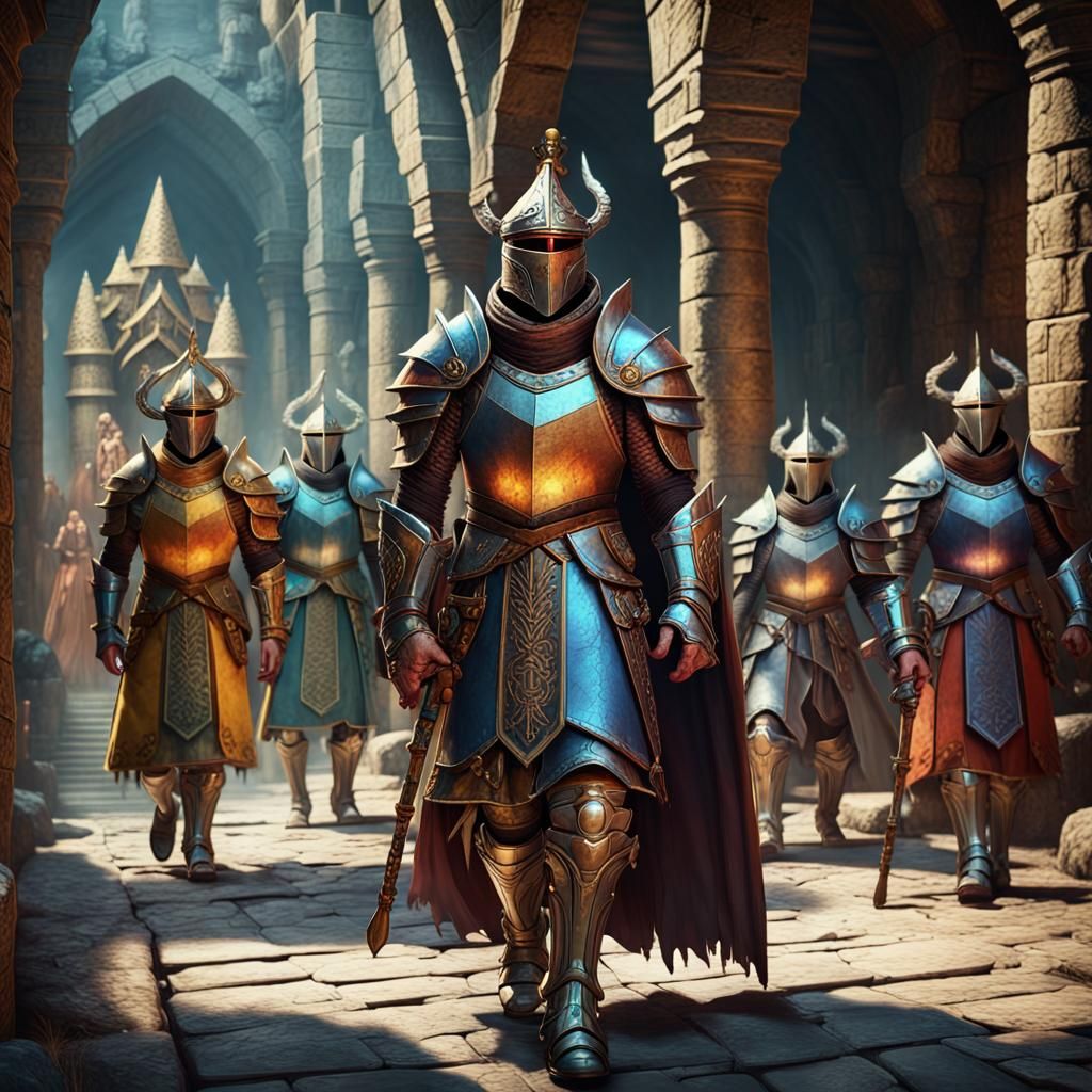 The Kings Guards - AI Generated Artwork - NightCafe Creator