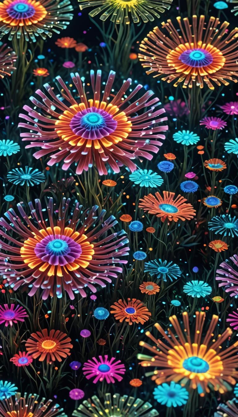 Flowers - AI Generated Artwork - NightCafe Creator