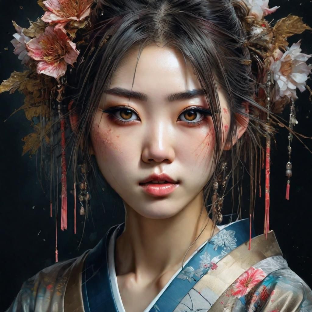 Japanese Girl - AI Generated Artwork - NightCafe Creator
