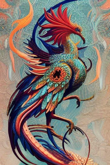 Phoenix - AI Generated Artwork - NightCafe Creator
