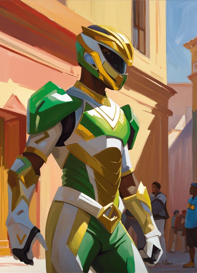 Lucio from Overwatch as a Power Ranger! - AI Generated Artwork ...