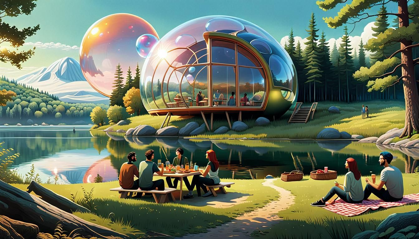 Solarpunk - AI Generated Artwork - NightCafe Creator