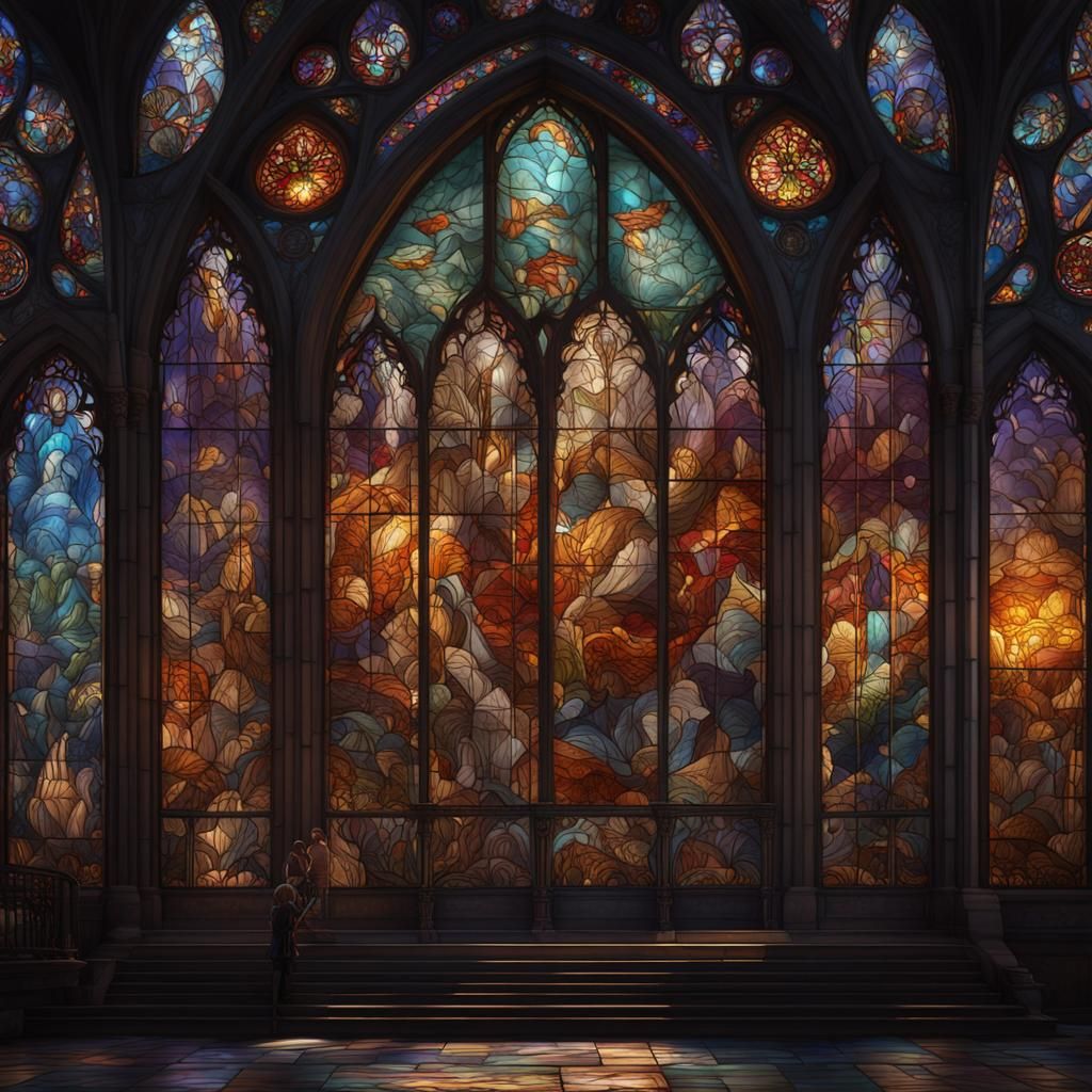 Stained Glass - AI Generated Artwork - NightCafe Creator