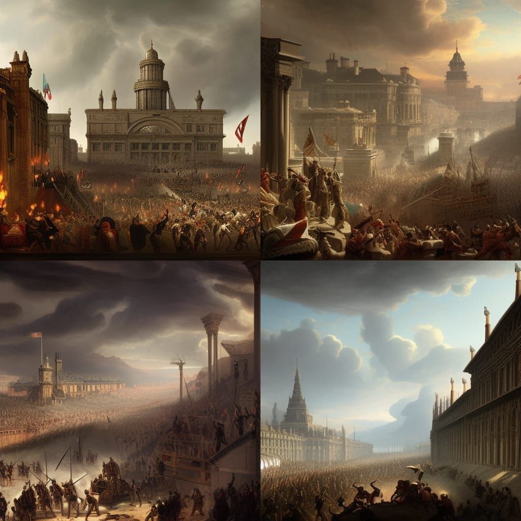 Decembrist Revolt 1825 - AI Generated Artwork - NightCafe Creator