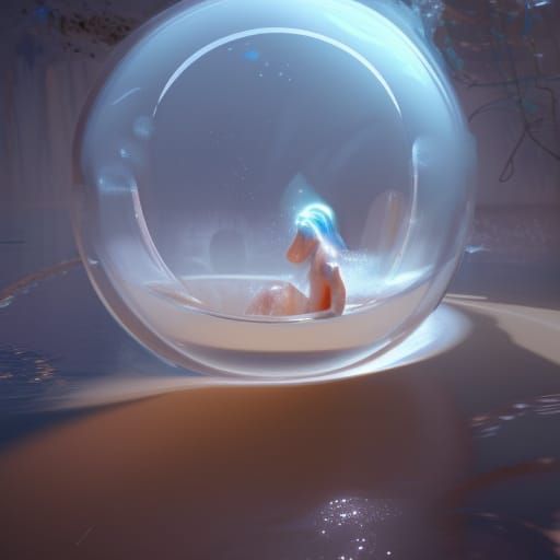 Bubble Bath - AI Generated Artwork - NightCafe Creator
