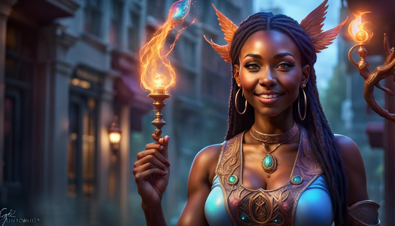 full body photo. Nymphadonna, gorgeous smiling 27 year old sorority female magic student, shape ...