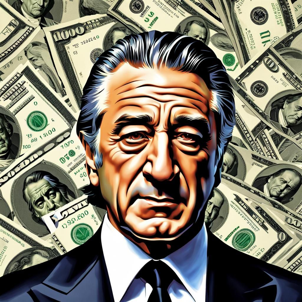 Robert "Dinero" Deniro - AI Generated Artwork - NightCafe Creator
