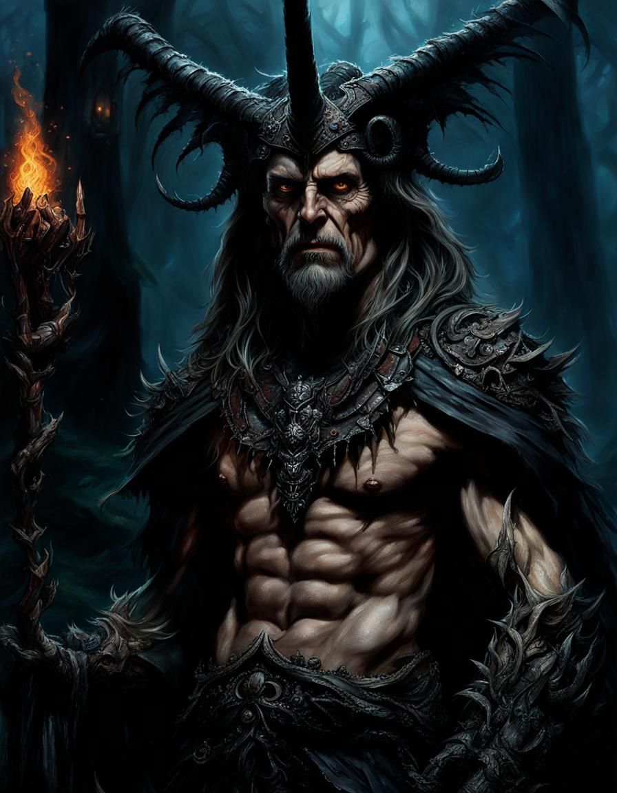 Warlock - AI Generated Artwork - NightCafe Creator