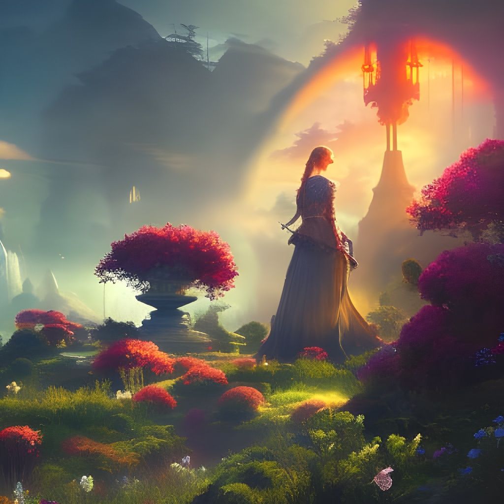 Garden of Tranquility : r/aiArt