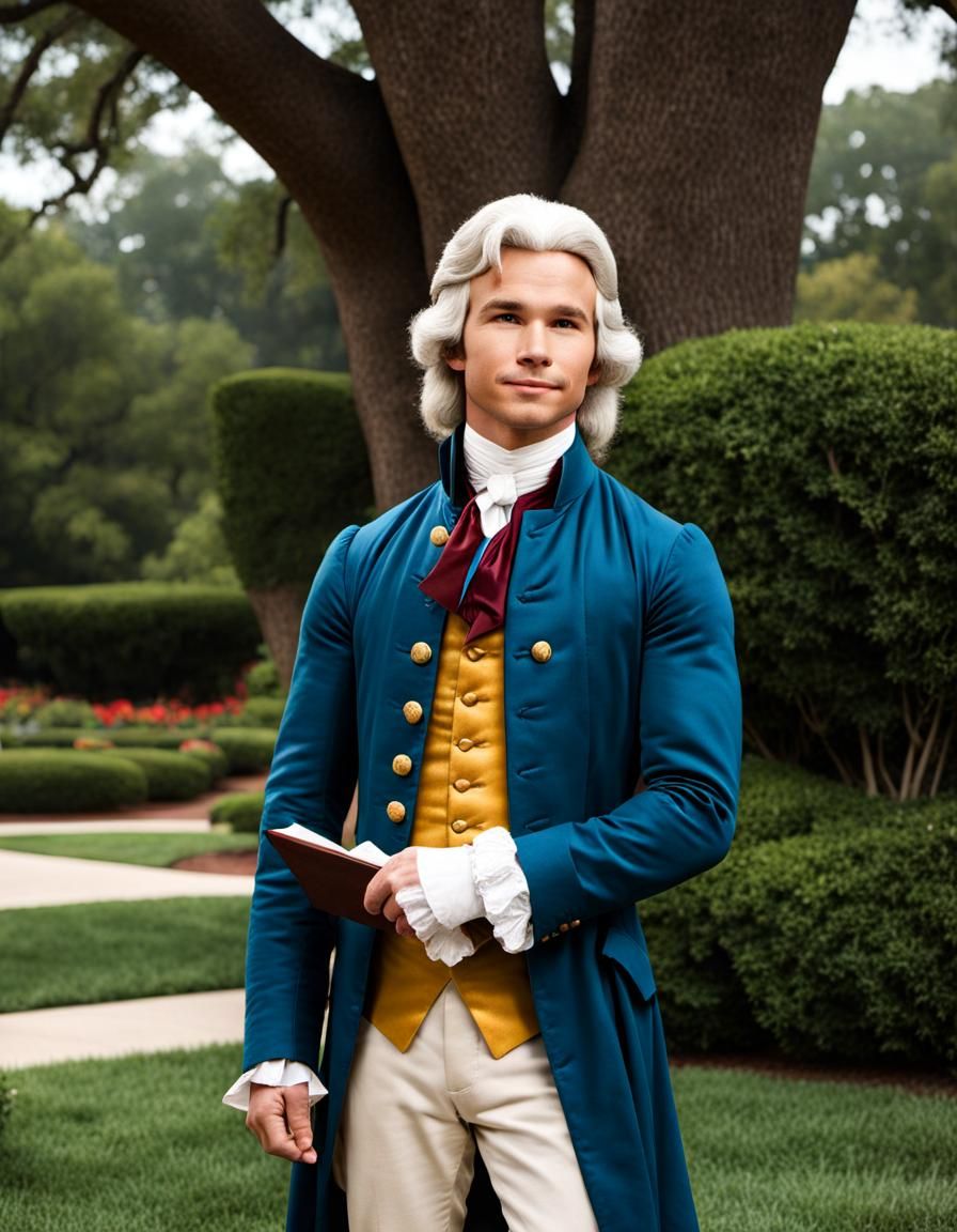Jonathan Taylor Thomas Jefferson - AI Generated Artwork - NightCafe Creator