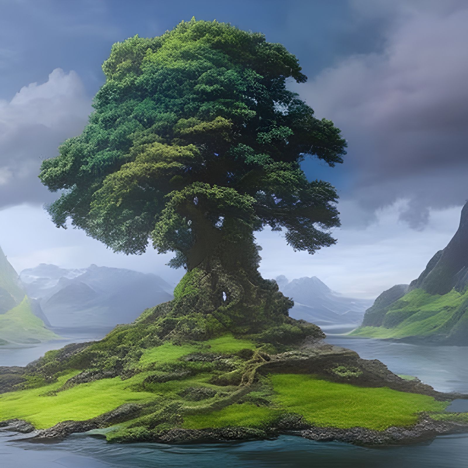 The World Tree - AI Generated Artwork - NightCafe Creator