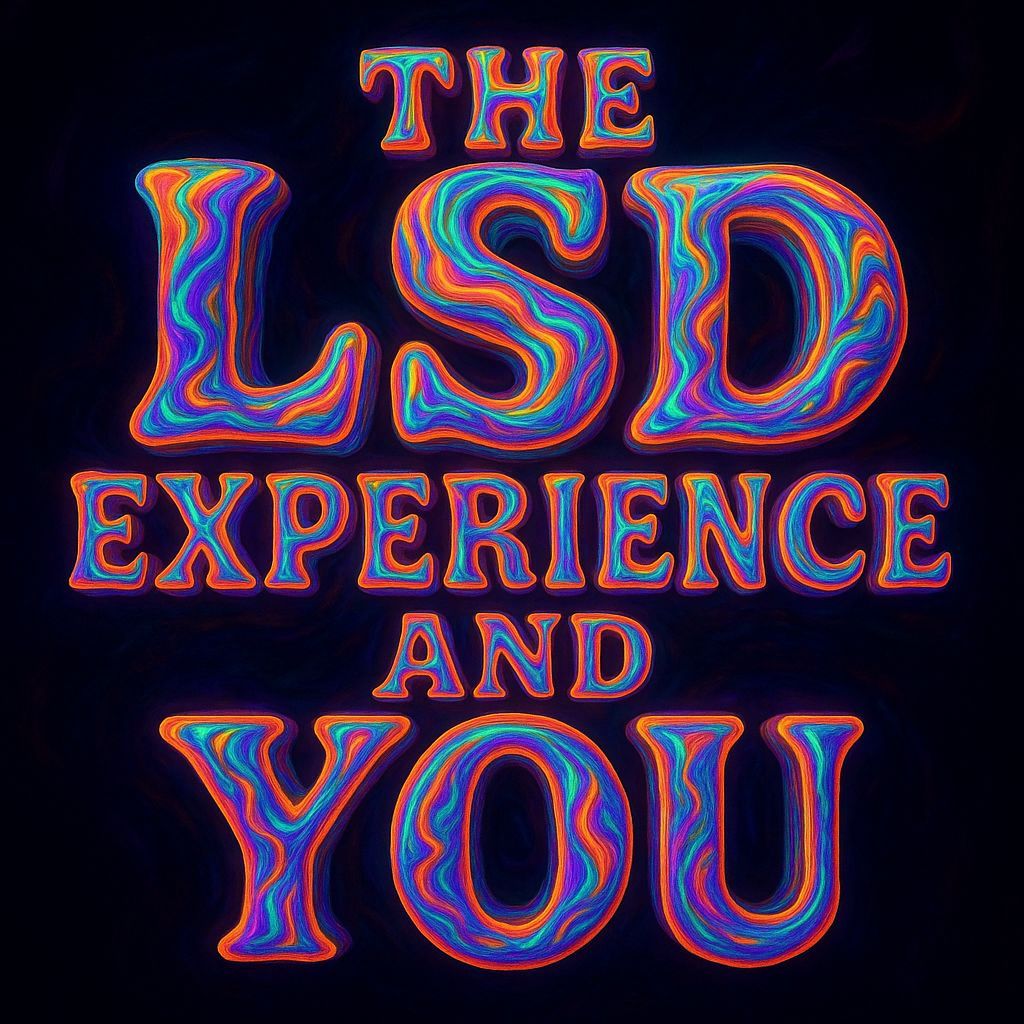 "4. The LSD experience and YOU" - Psychedelic 3D Lettering ...