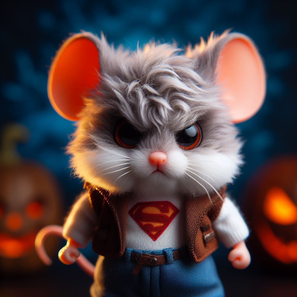 Angy Super Mouse - AI Generated Artwork - NightCafe Creator