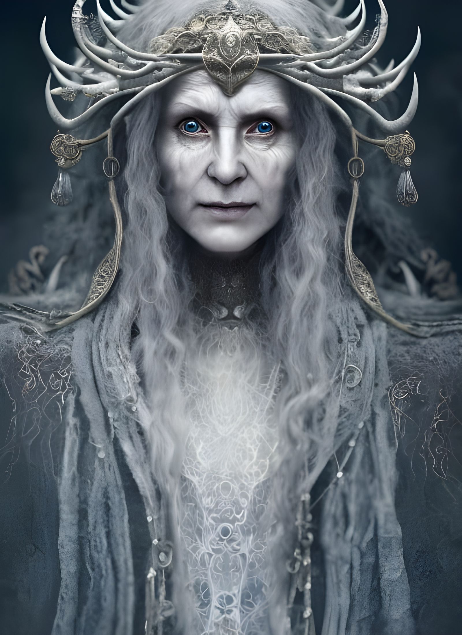 Elemental Ice Witch, Sacred Elder - AI Generated Artwork - NightCafe ...