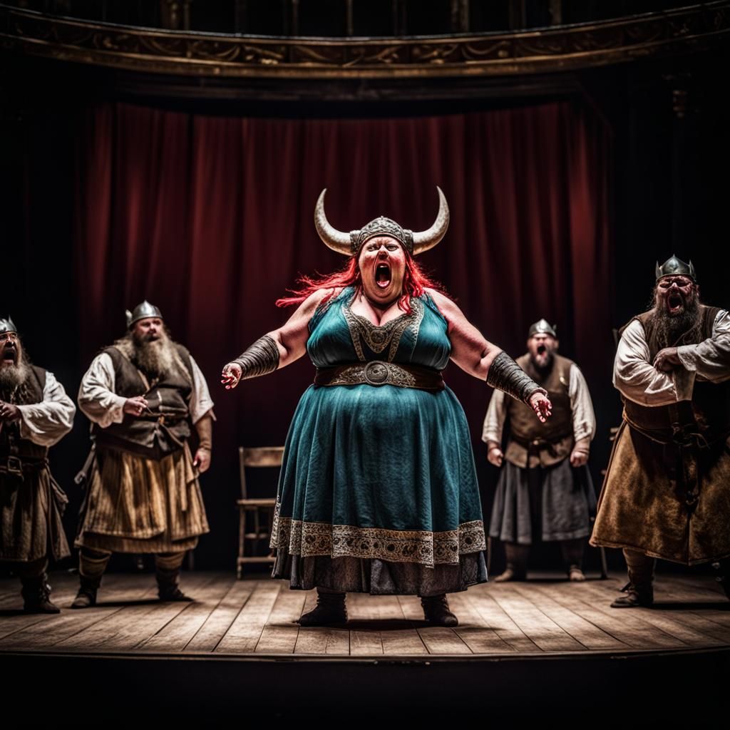 Viking Opera - AI Generated Artwork - NightCafe Creator
