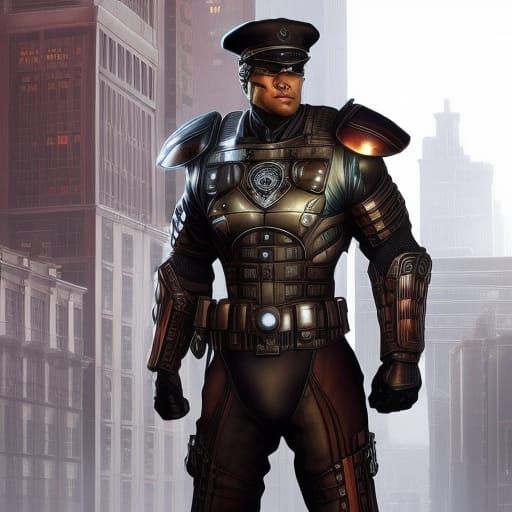 Future Cop - AI Generated Artwork - NightCafe Creator