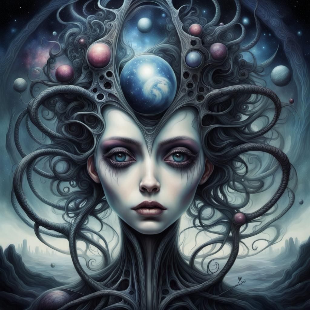 Cosmic Dreamscape —Space YonOrbs - AI Generated Artwork - NightCafe Creator