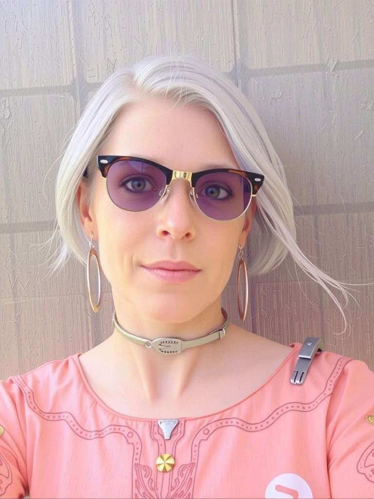 Baroque Mechanical Girl Points Sword in Assertive ... - AI Art