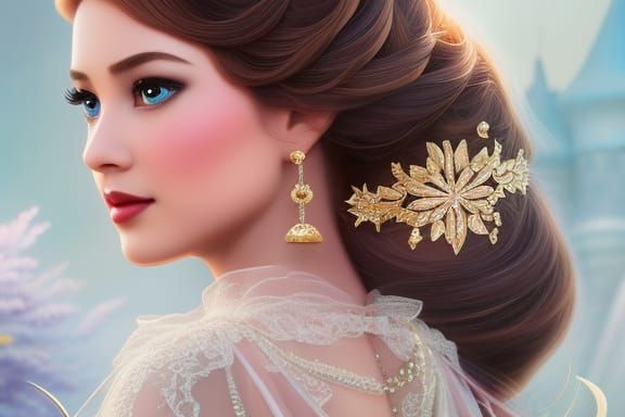 Disney princess - AI Generated Artwork - NightCafe Creator