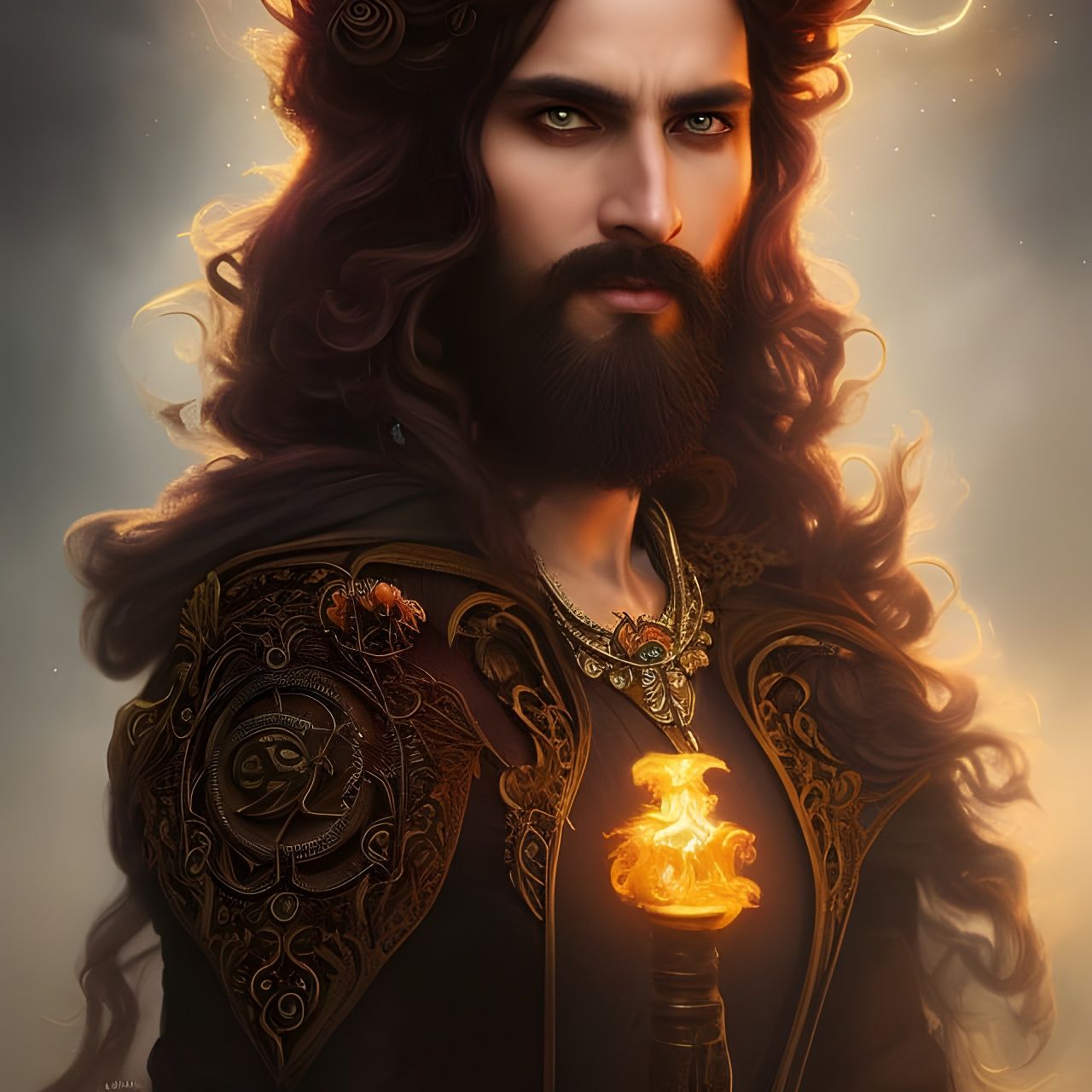 Lord of Fire - AI Generated Artwork - NightCafe Creator