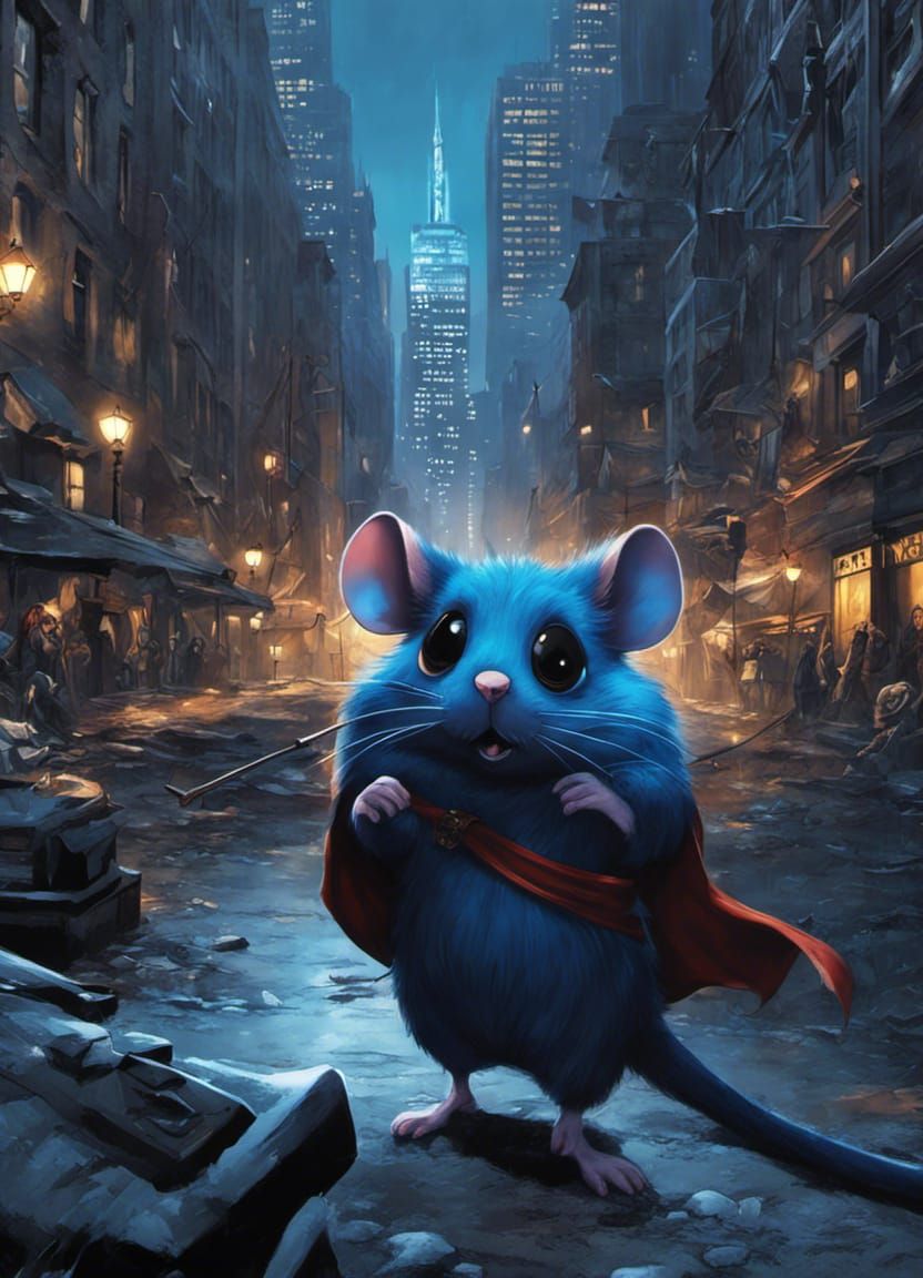 Cute Captain Rat - AI Generated Artwork - NightCafe Creator
