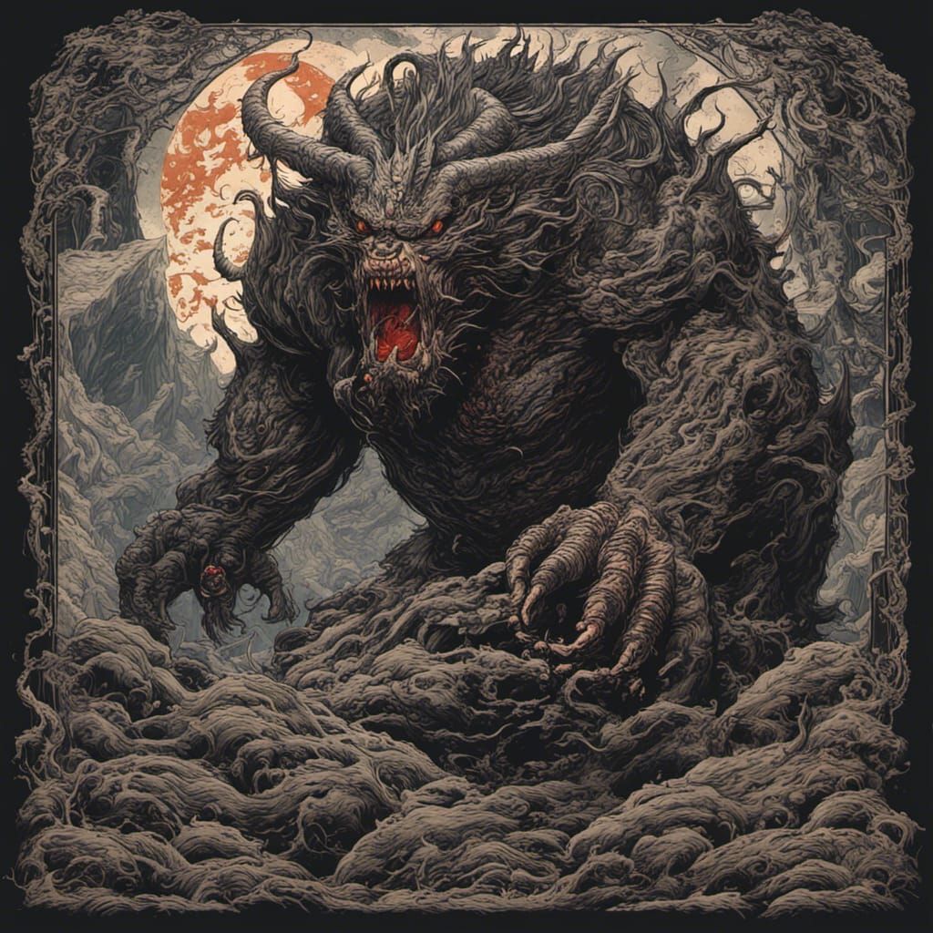 Gothmog, the hardest Balrog - AI Generated Artwork - NightCafe Creator