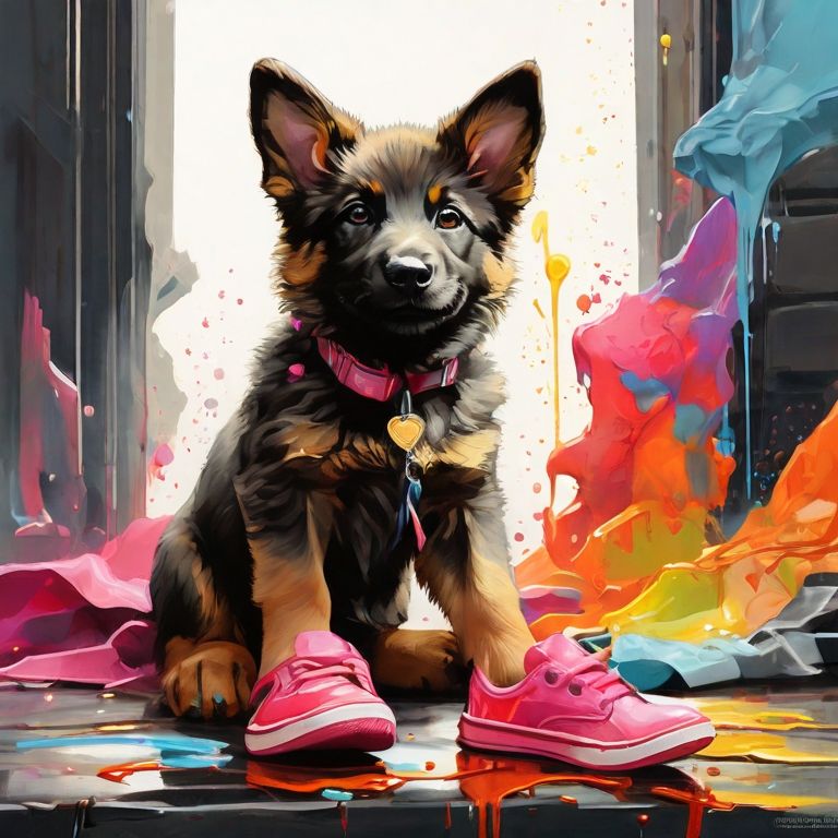 The shoe thief (or makeover) - AI Generated Artwork - NightCafe Creator