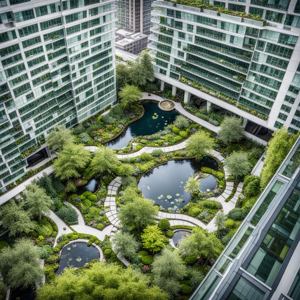 Urban Botanical Garden - AI Generated Artwork - NightCafe Creator