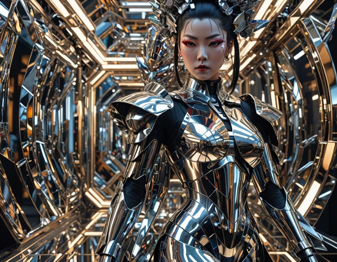 Hall of mirrors - AI Generated Artwork - NightCafe Creator