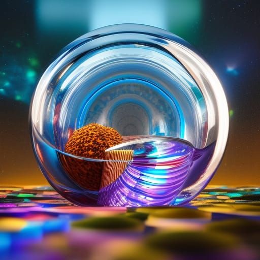 Aqua delineation - AI Generated Artwork - NightCafe Creator