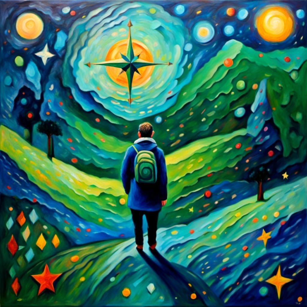 Inner Compass - AI Generated Artwork - NightCafe Creator