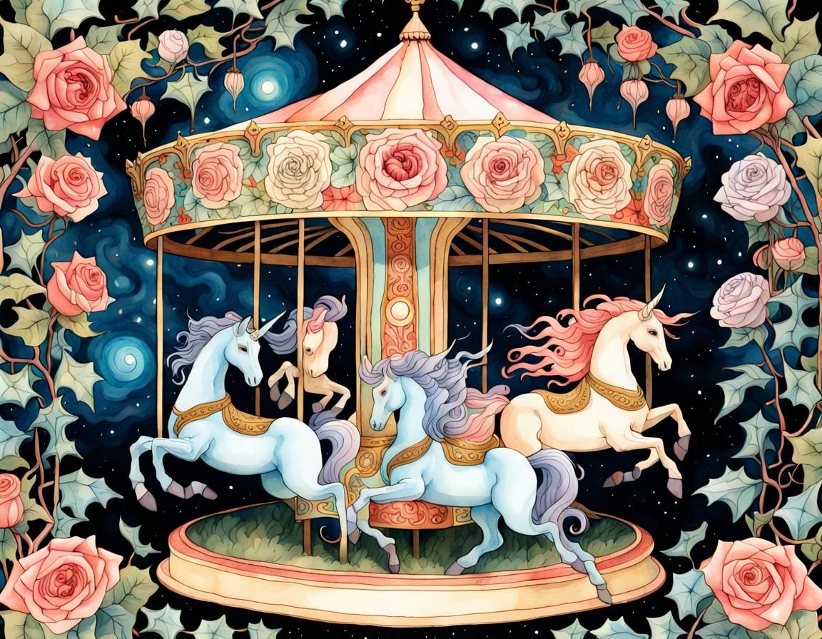 Magical fair - AI Generated Artwork - NightCafe Creator