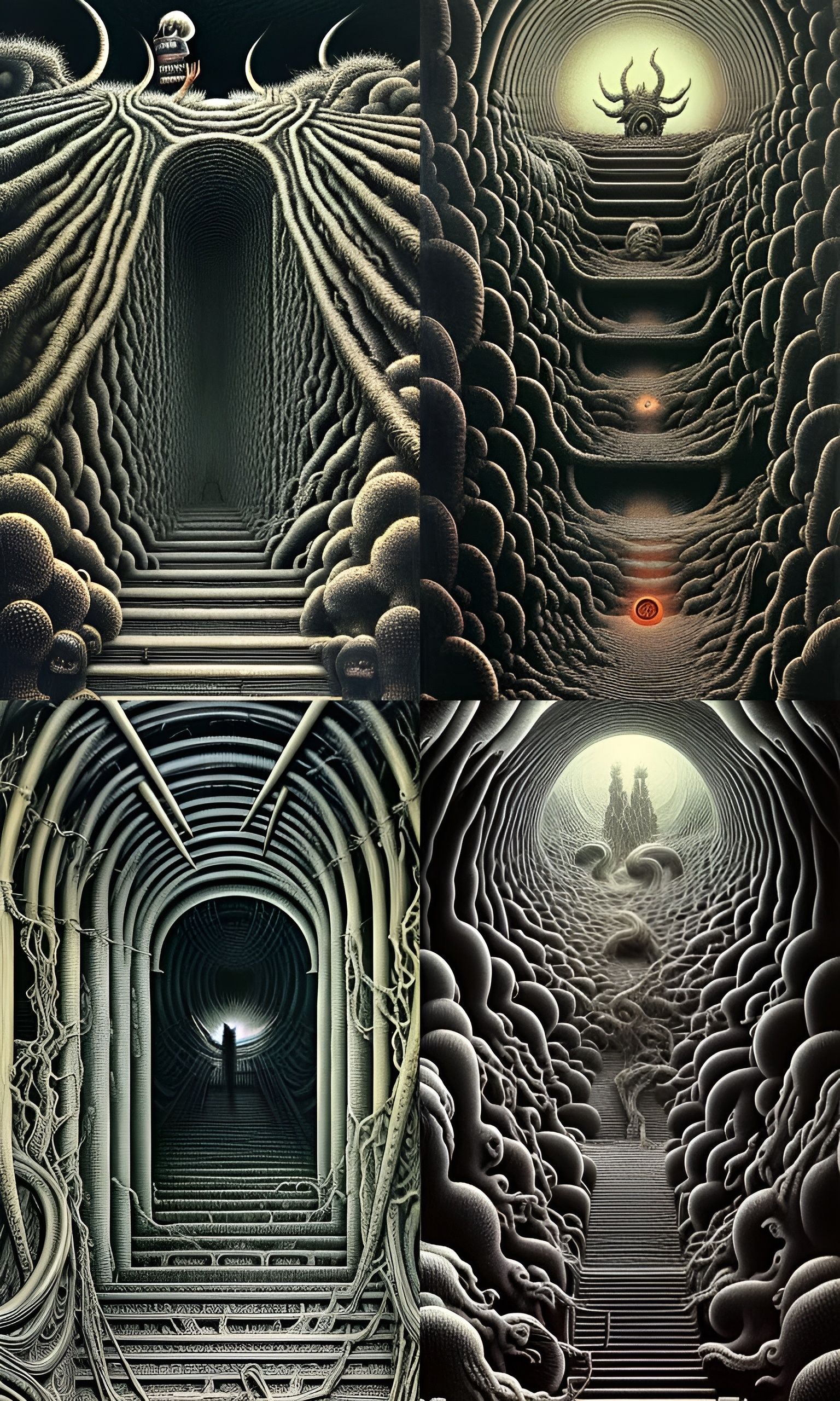 The entrance to Hell,Insanely detailed and intricately hyperdetailed ...