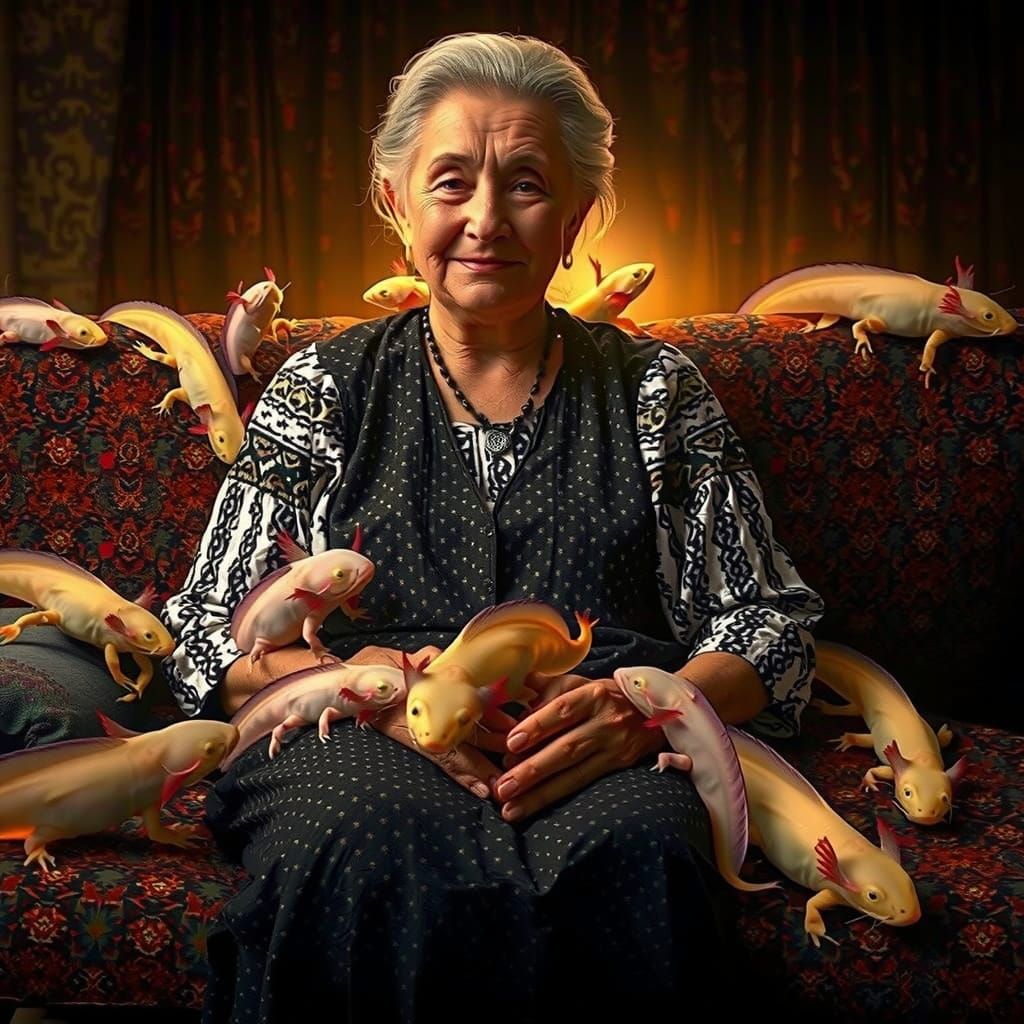Crazy Old Axolotls Lady - Crazy Old Axolotls Lady