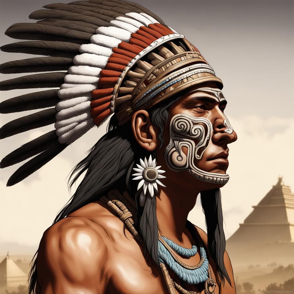 Aztec Citizen (male) (Gunpowder Age) - AI Generated Artwork - NightCafe ...