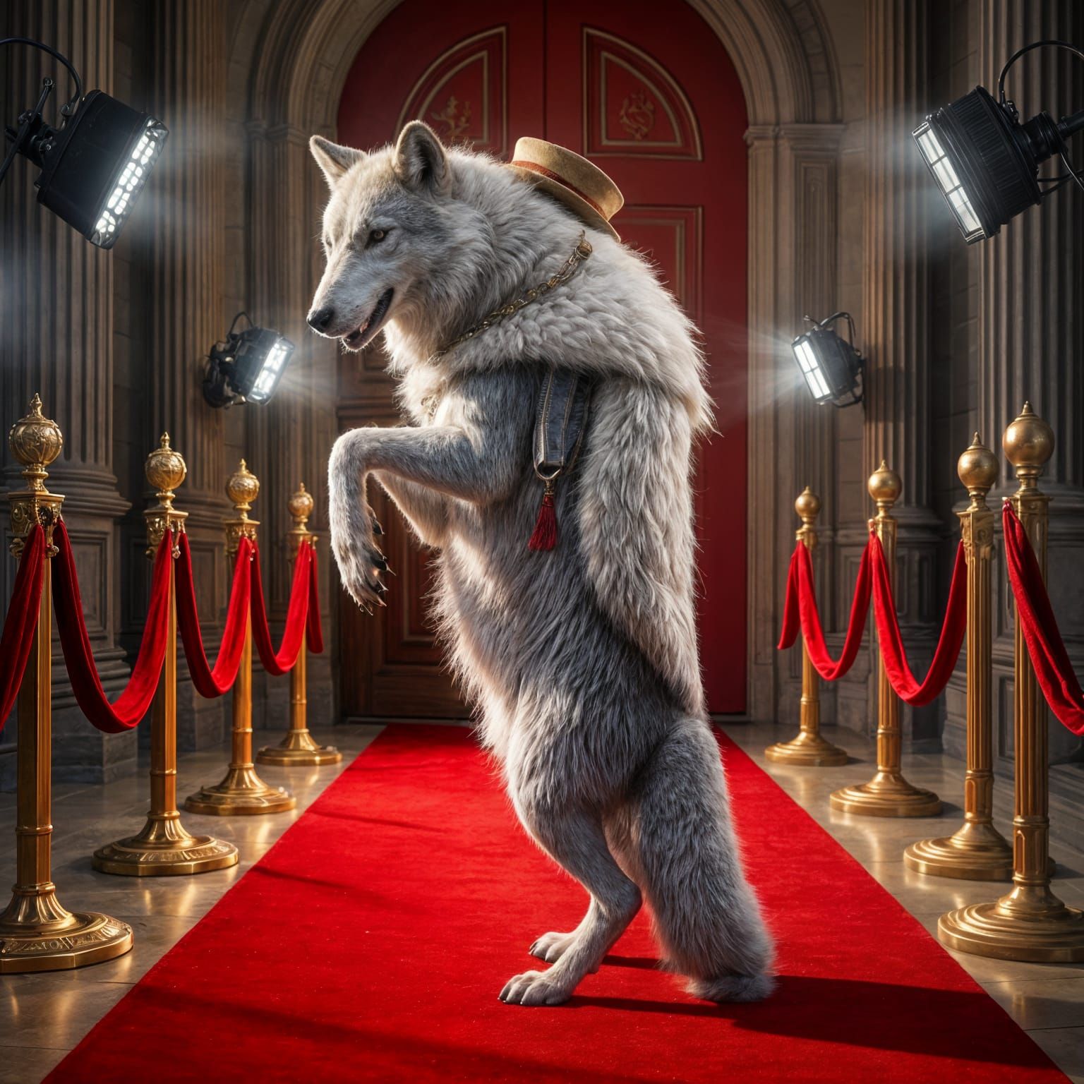 Wolf in sheep's clothing - Wolf in Disguise as Dapper Gentle...