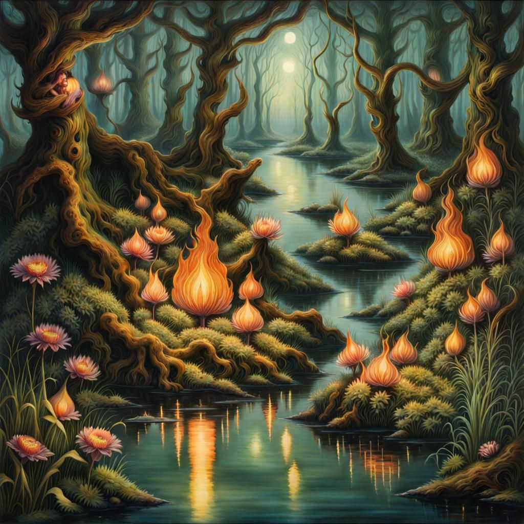 Fae Fire Pods 🔥 - AI Generated Artwork - NightCafe Creator