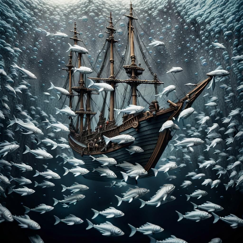 cod fisherman's dream - AI Generated Artwork - NightCafe Creator