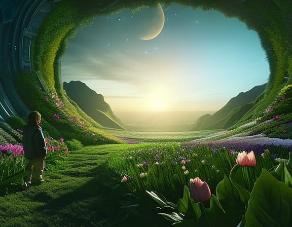 Alien cave - AI Generated Artwork - NightCafe Creator